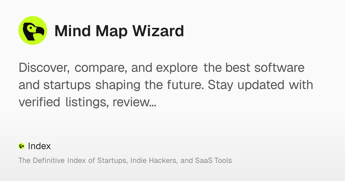 Mind Map Wizard: Generate visual mind maps from any topic in seconds ...